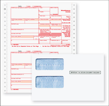 Tax Form Bundle Cont. 1099-MISC 1